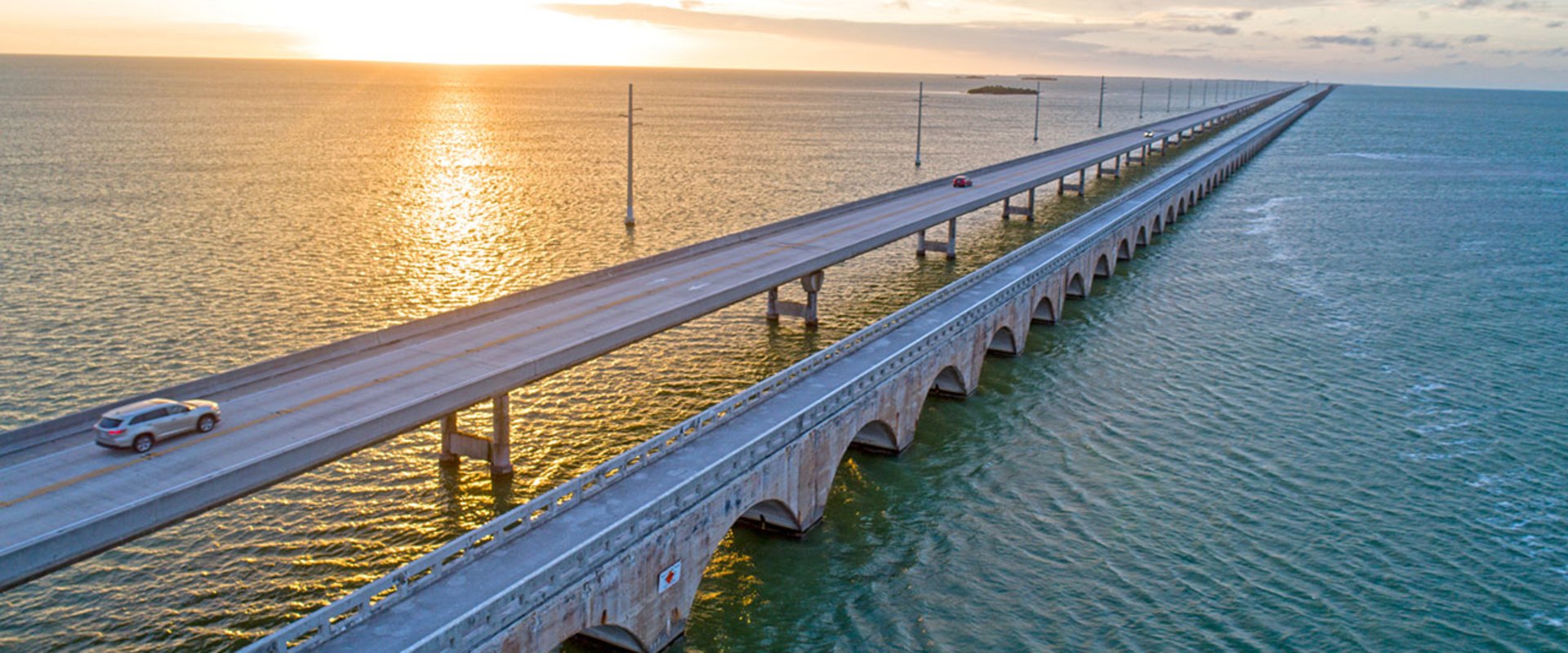 How long is the florida keys highway?
